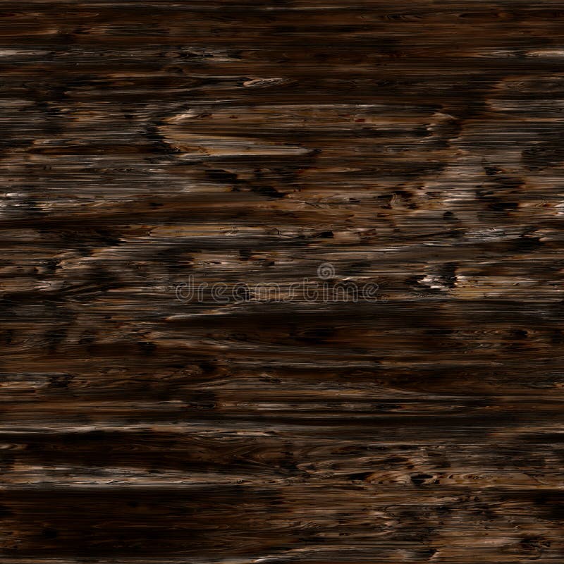 Seamless Mouldering Wooden Pattern Stock Illustration - Illustration of ...