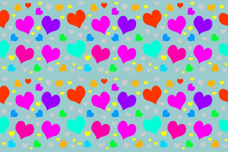 Seamless Multicolored Cute Pattern Wallpaper,multi-size Multicolored ...