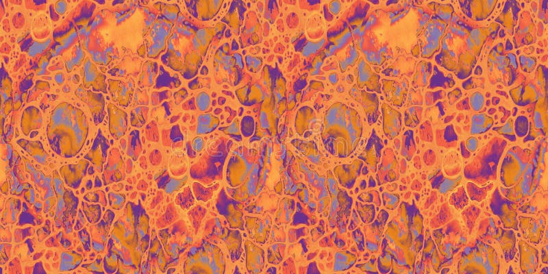 Seamless Multicolored Tile. Hand Painted Abstract Print Stock Image ...