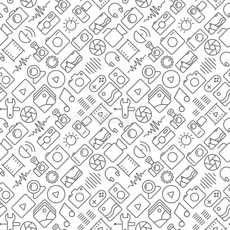 Network App Icons Seamless Pattern Stock Illustrations – 287 Network ...