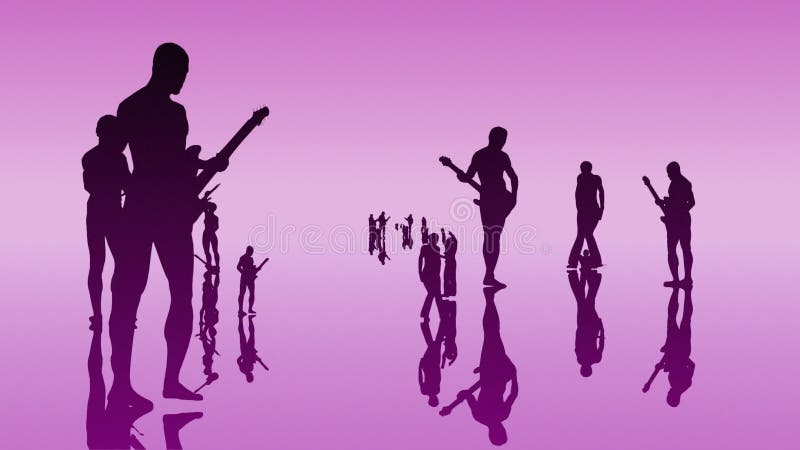 Seamless music loop stock video. Video of popular, perform - 39986057