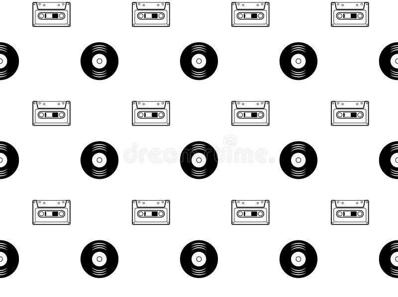 Seamless Musical Symbols and Marks Seamless Background with Musical ...