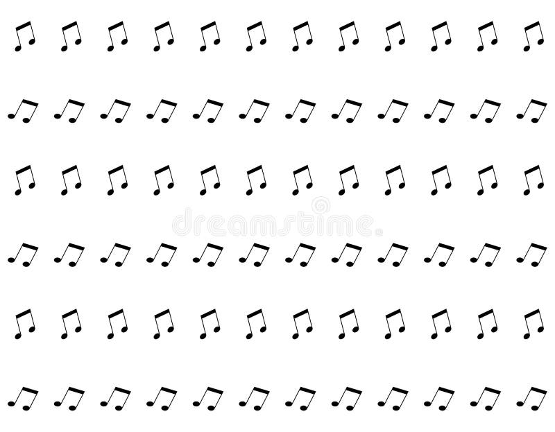 Seamless Musical Symbols and Marks Seamless Background with Musical ...