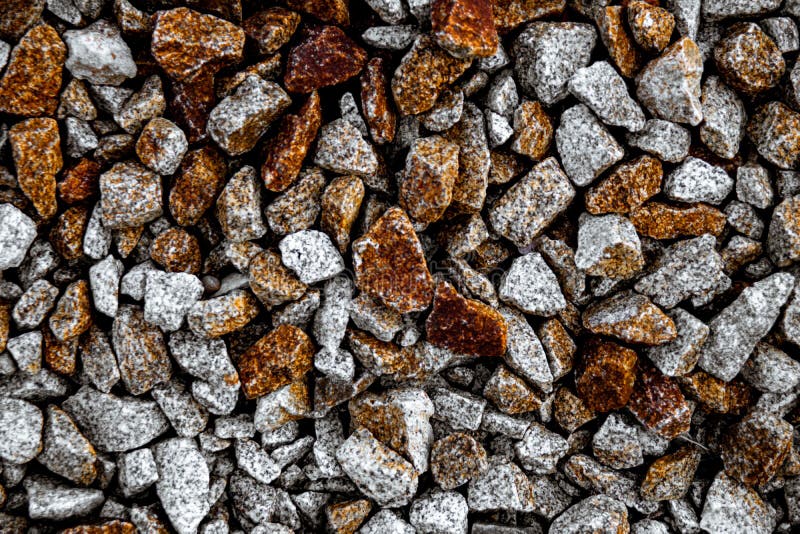 Seamless Crushed Stone in Cement Wall Texture Stock Image - Image of ...