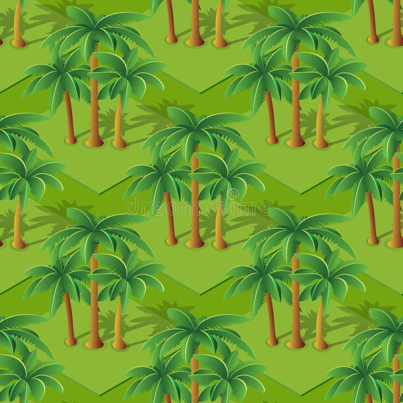 Seamless Natural Forest with Trees Park Repeating Tile Stock ...