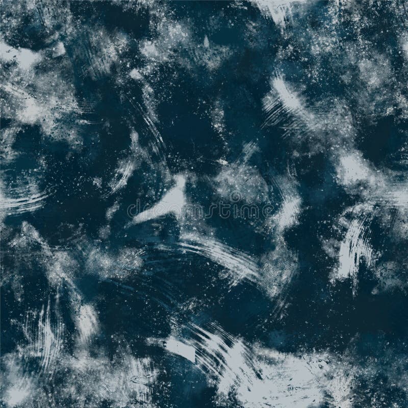 Seamless Navy Blue and White Abstract Grungy Seamless Surface Pattern ...