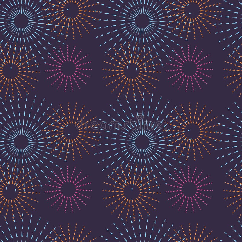 Seamless Neon Pattern. Grunge Texture. Ink Points, Circles, Triangle ...