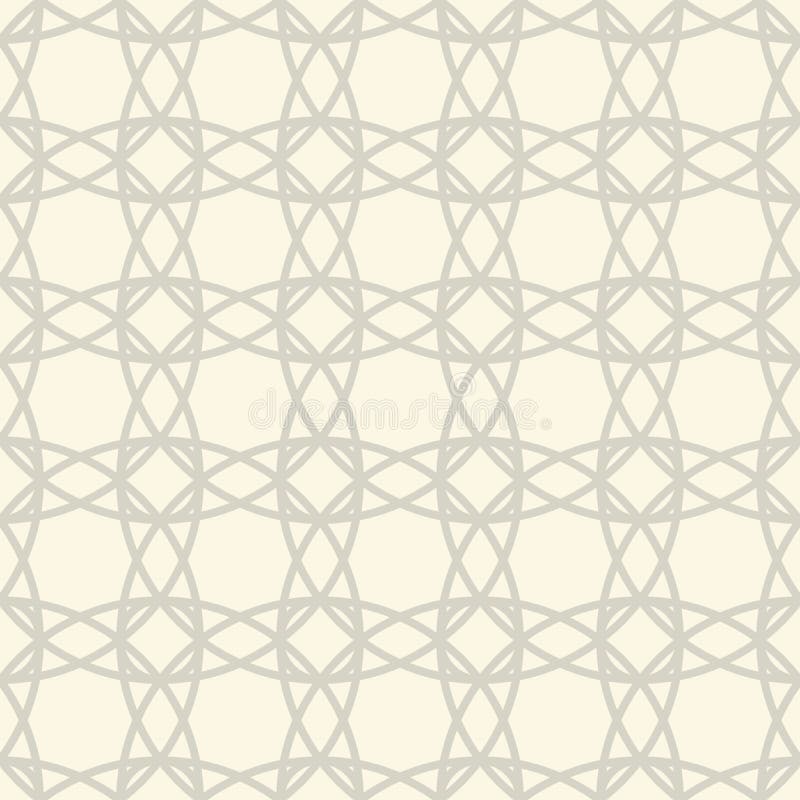 Seamless Neutral Geometrical Pattern Stock Vector - Illustration of ...