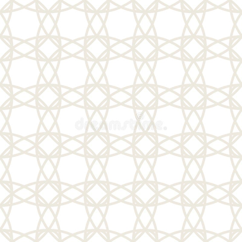 Seamless Neutral Geometrical Pattern Stock Vector - Illustration of ...