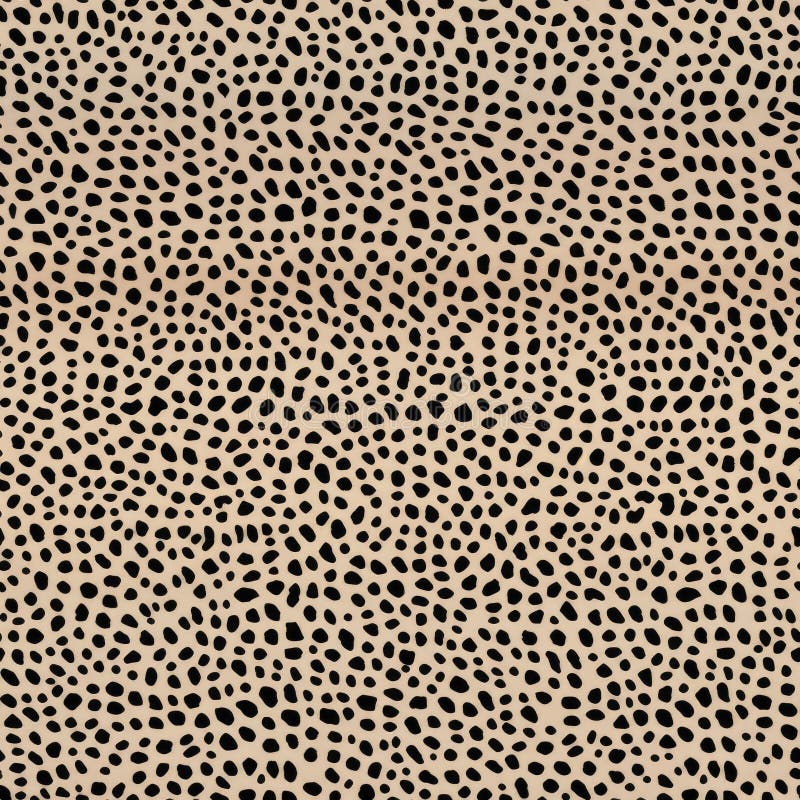 Seamless Neutral Leopard Spots on Beige Background. a Neutral Seamless ...