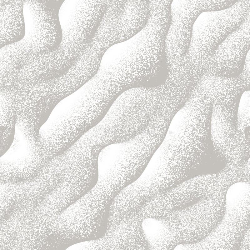 Seamless Noise Splatter Pointillism Wavy Pattern Swatch Stock Image Image Of Ornament Sparse