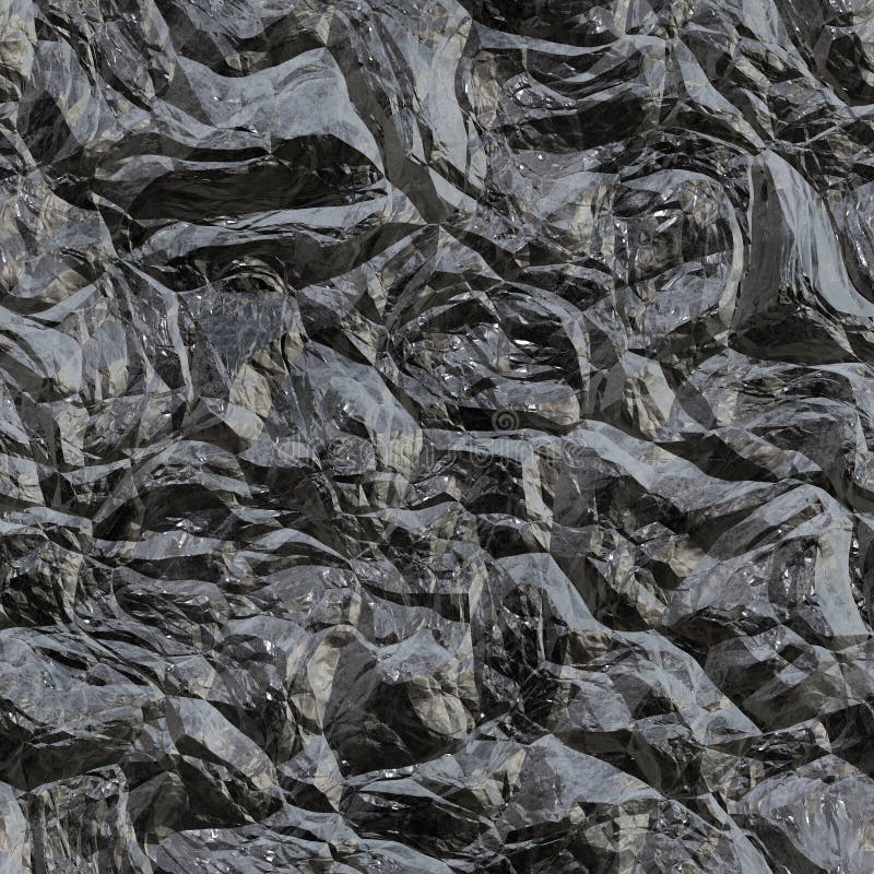 Seamless obsidian pattern stock illustration. Illustration of basalt ...