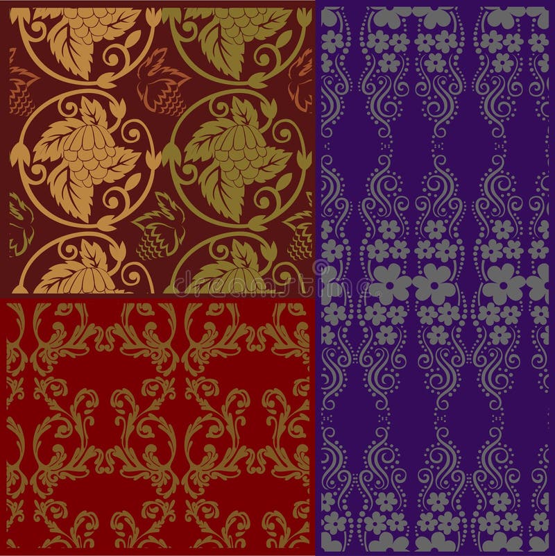 Royal texture stock vector. Illustration of silk, wallpaper - 17921392