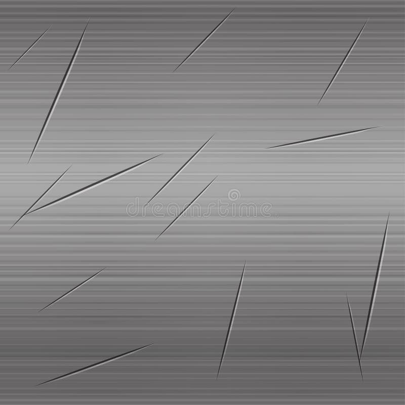 Seamless Old Metal or Iron Textured Gray Background. Stock Vector ...