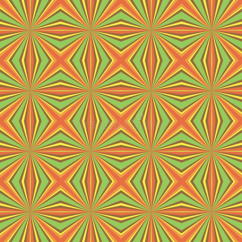 Seamless Op Art Pattern of Alternating Thin Shape Pattern Stock Vector ...