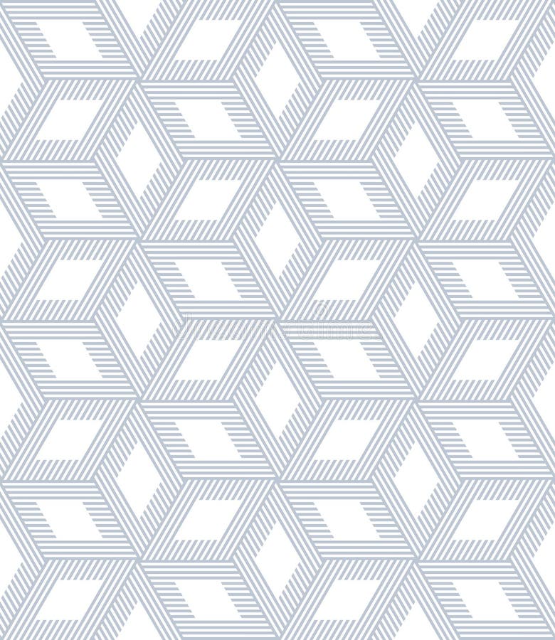 Seamless Op Art Pattern. 3D Optical Illusion Stock Vector ...