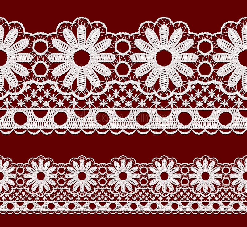 Seamless openwork lace stock illustration. Illustration of imagery ...