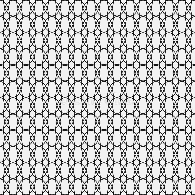 Seamless Openwork Mesh. Abstract Monochrome Repeating Pattern Stock ...