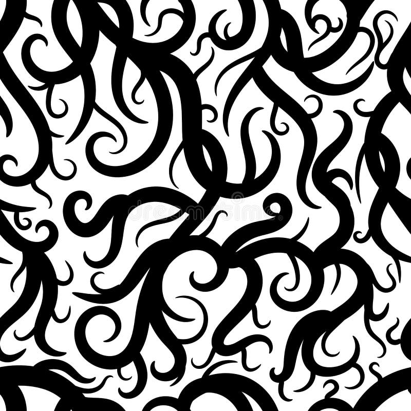 Seamless Openwork Stencil Pattern for Creativity and Design Stock ...