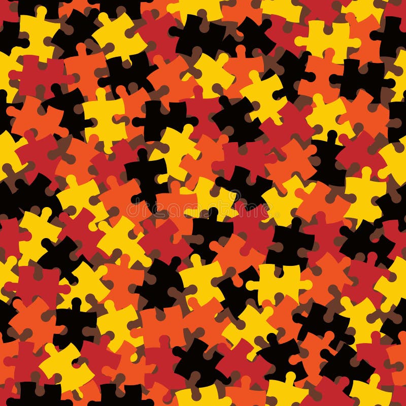 Jigsaw Puzzles Red Black Stock Illustrations – 236 Jigsaw Puzzles Red ...