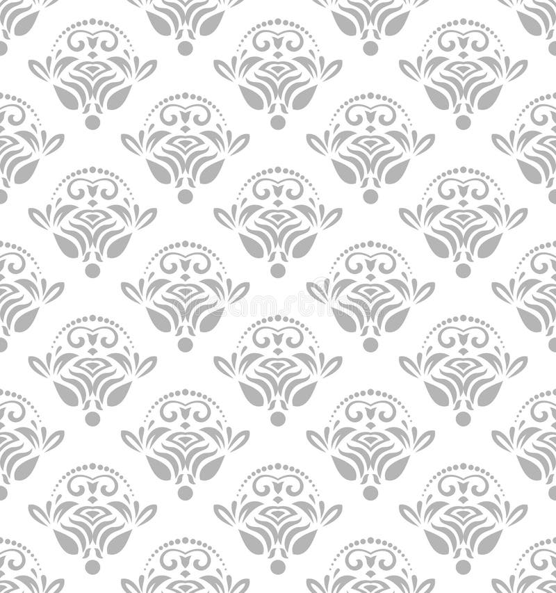 Seamless Orient Background stock illustration. Illustration of gray ...