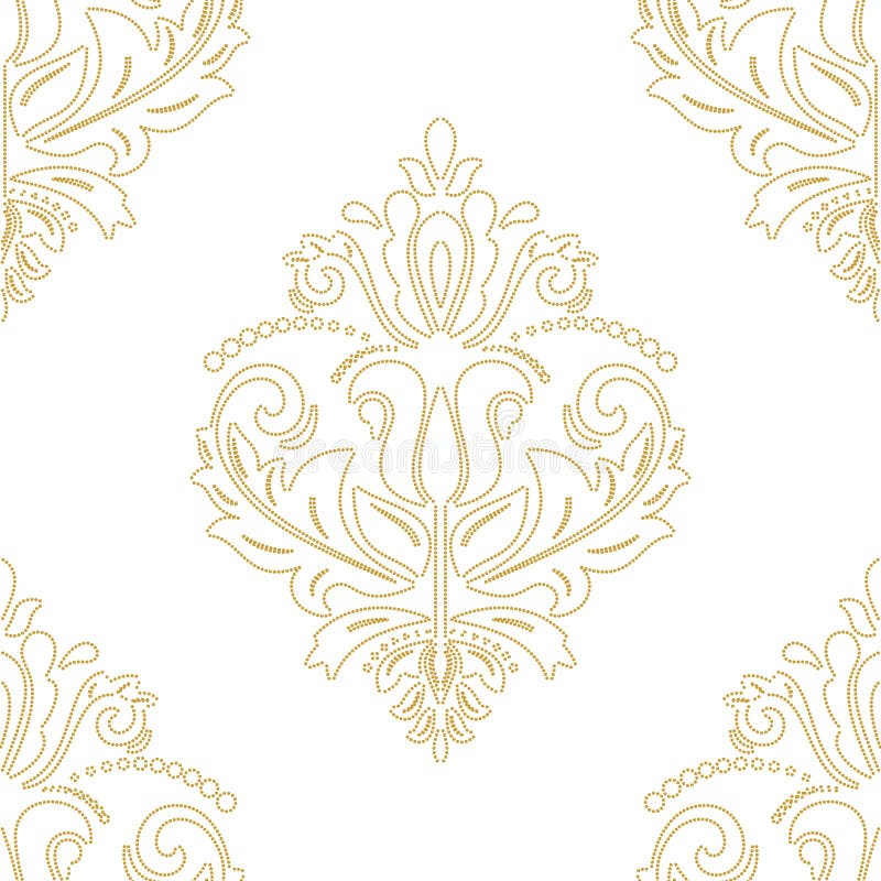 Seamless Oriental Background Stock Illustration - Illustration of ...