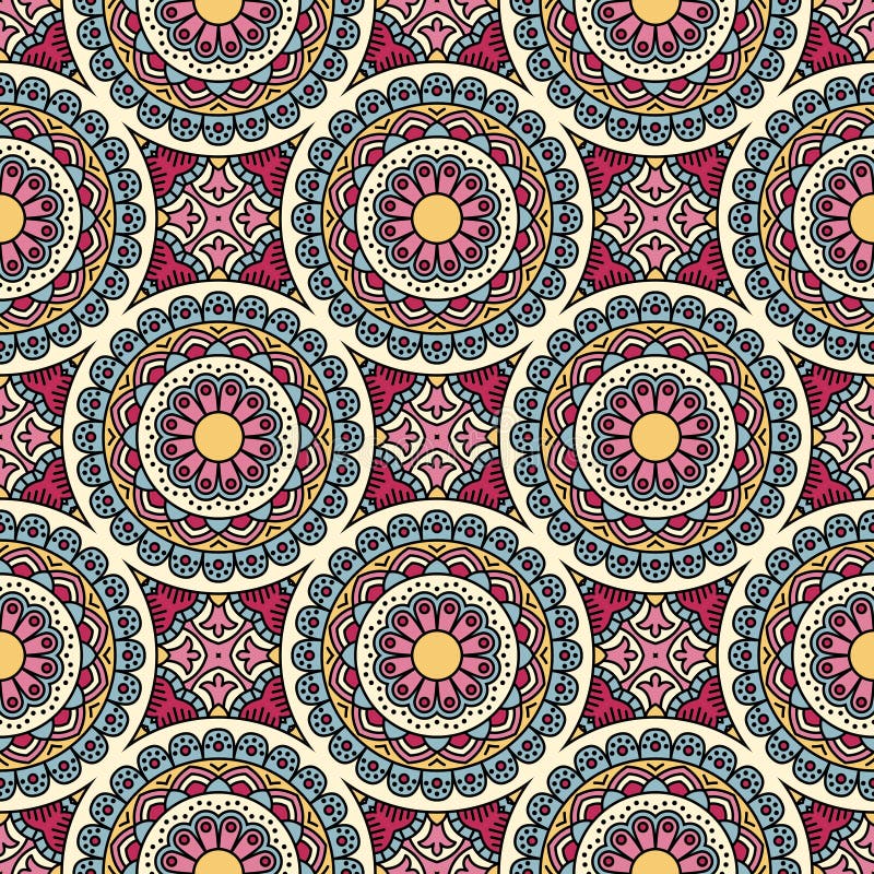 Seamless oriental pattern. stock vector. Illustration of branding ...