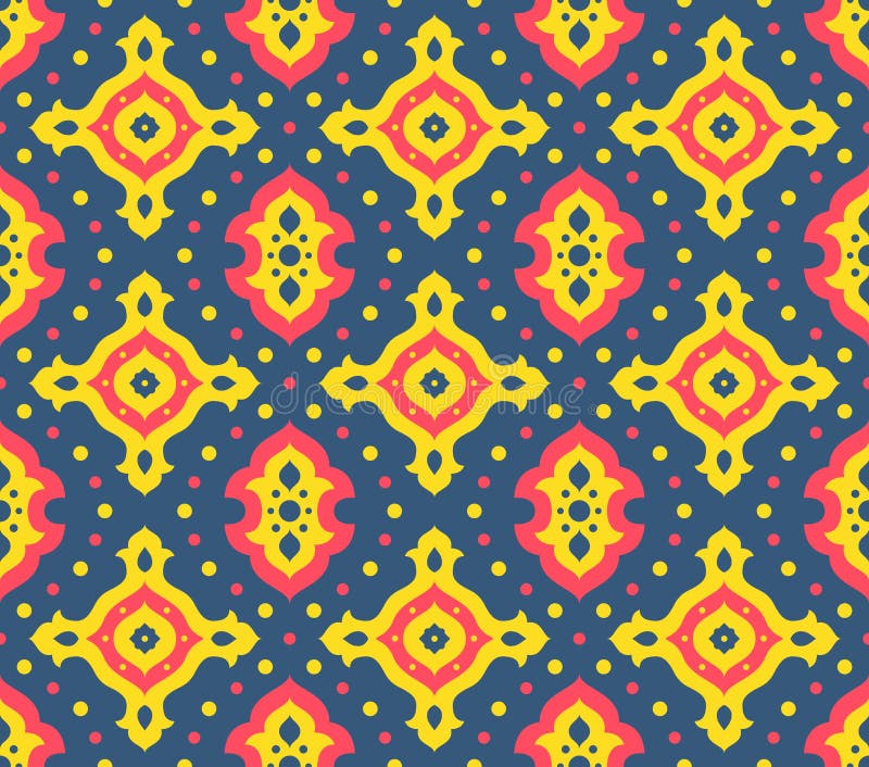 Seamless Oriental Pattern. Vector Background Stock Vector ...