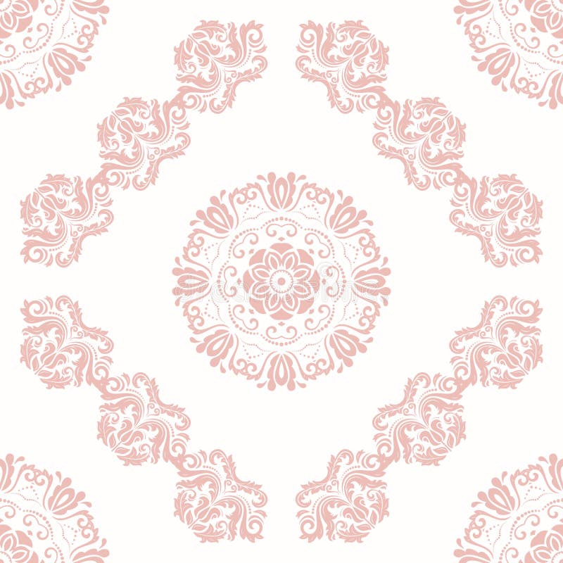 Seamless Oriental Vector Background Stock Vector - Illustration of ...