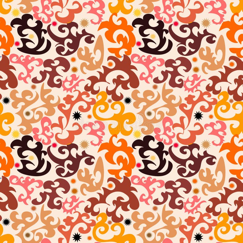 Seamless Ornament Pattern Picture. Image: 10030792