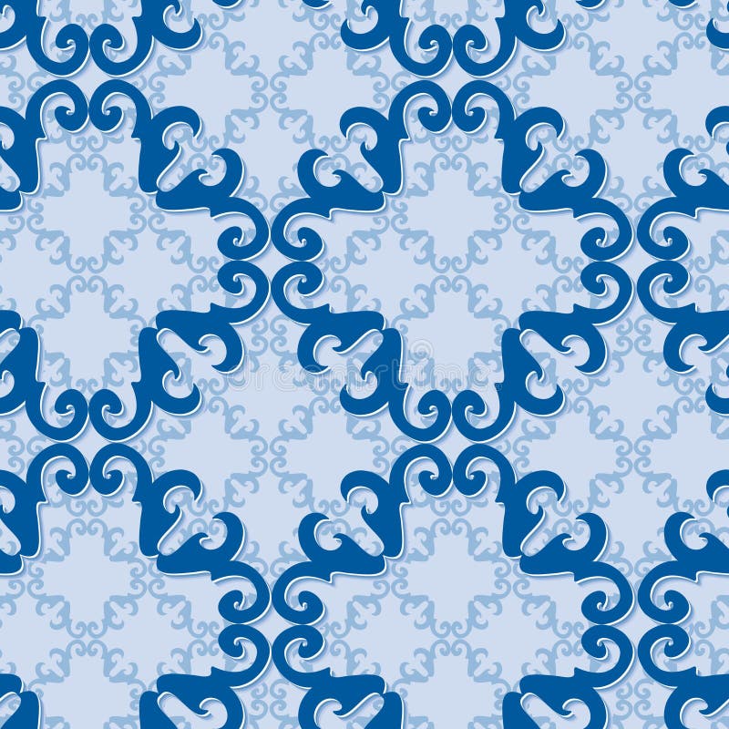 Seamless ornament pattern stock vector. Illustration of drawing - 11711068