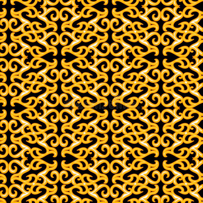 Seamless ornament pattern stock vector. Illustration of ornate - 7351836