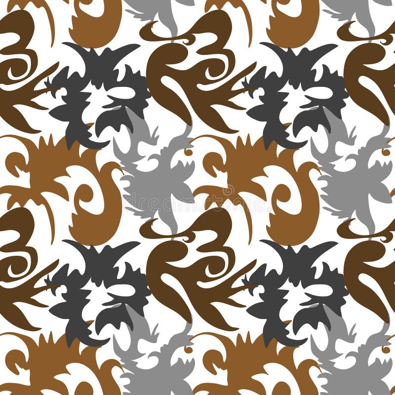 Seamless ornament pattern stock vector. Illustration of ornament - 9400171