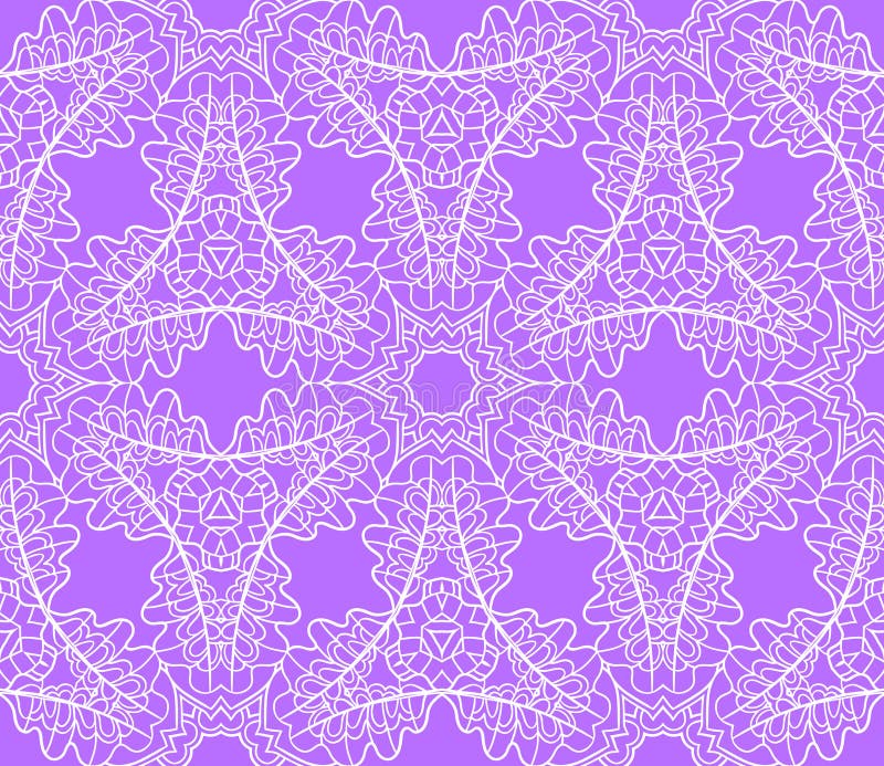 Seamless Ornamental Pattern Background Stock Illustration ...