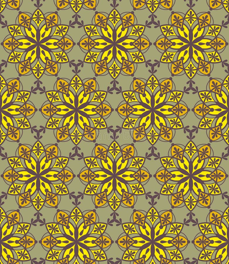 Seamless Ornamental Patterns Stock Vector - Illustration of element ...