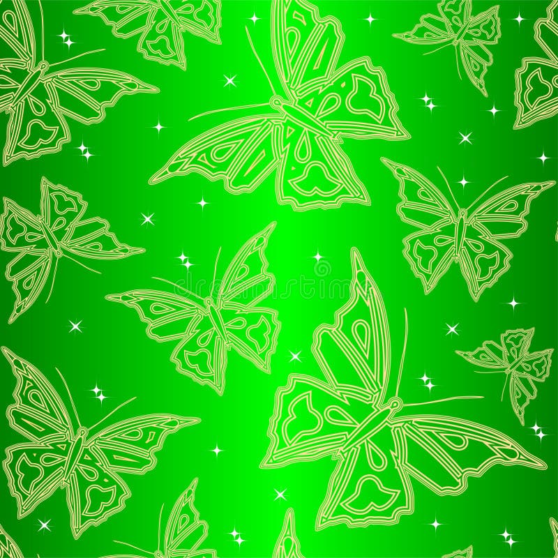 Seamless Butterfly Wallpaper Stock Illustrations – 37,694 Seamless ...