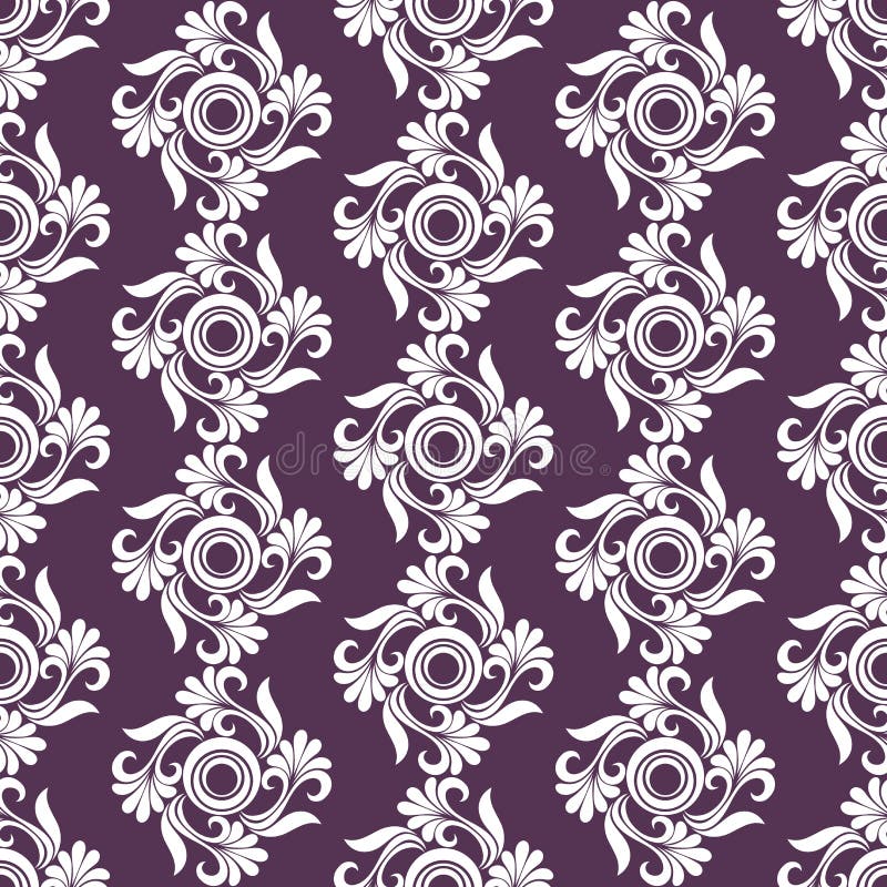 Seamless Ornate Pattern (Vector) Stock Vector - Illustration of pattern ...