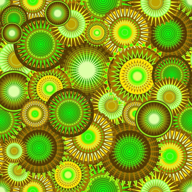 Seamless Ornate Floral Pattern Stock Vector - Illustration of flower ...