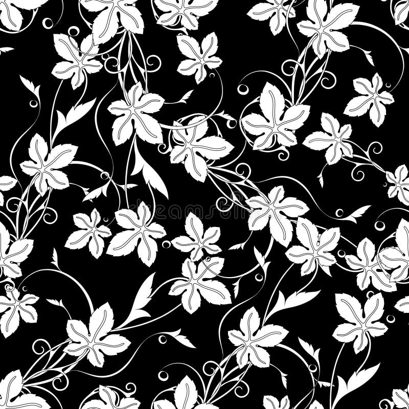 Seamless Ornate Pattern With Hearts. Endless Hand Drawn Cute Background ...
