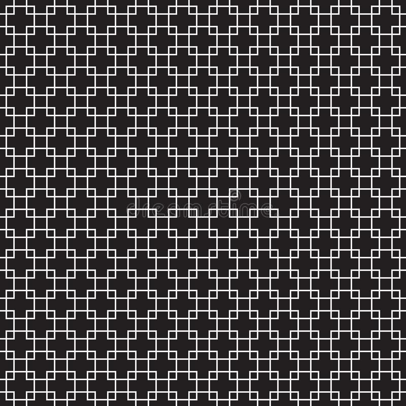 Seamless Overlapping Square Pattern Background Stock Illustration ...