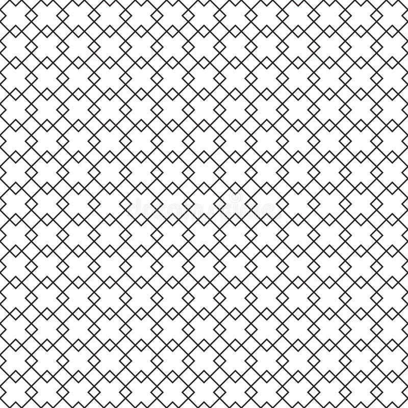 Seamless Overlapping Square Pattern Background Stock Illustration ...
