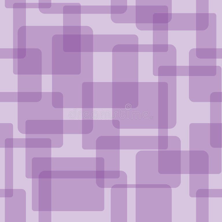 Seamless Overlspped Transpernt Purple Rectangles Stock Illustration ...