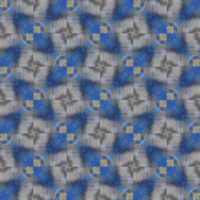 Seamless Painted Wood Pattern. Stock Illustration - Illustration of ...