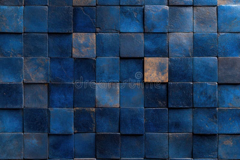 Blue Brick Subway Tiles - Seamless Panoramic Texture for Backgrounds ...