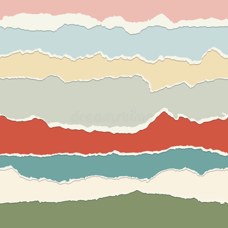 Seamless paper rips stock vector. Illustration of malfunction - 51839723