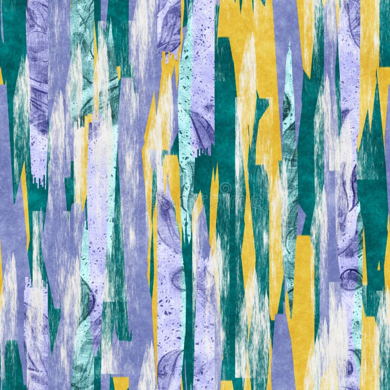 Seamless Paper Strip Collage Surface Pattern Design for Print Stock ...