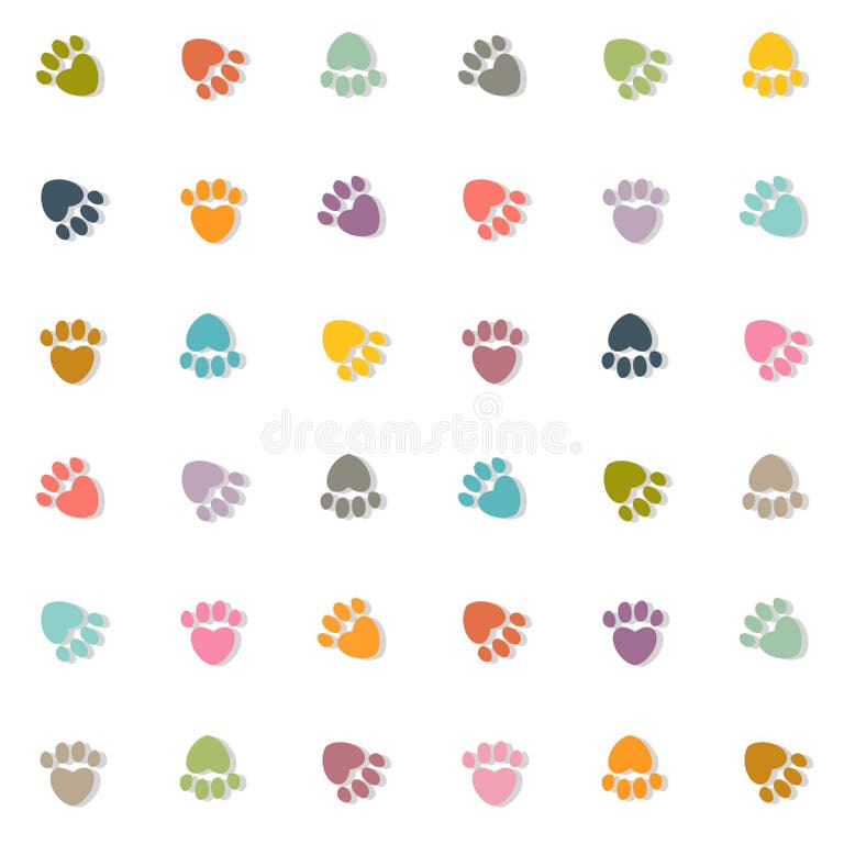 Colorful Heart Shaped Feet Stock Illustrations – 29 Colorful Heart ...