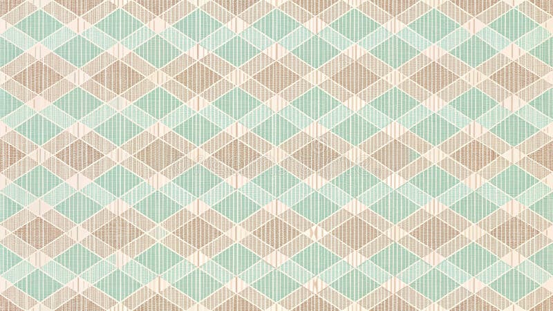 Seamless Pastel Diamond Pattern Textile Design Featuring Interlocking ...