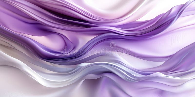 Seamless Pastel Lavender, Wave Texture Pattern Background. Elegant ...