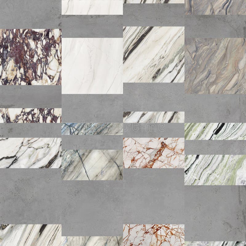 Seamless Patchwork Pattern with Beautiful Pattern Combination in ...